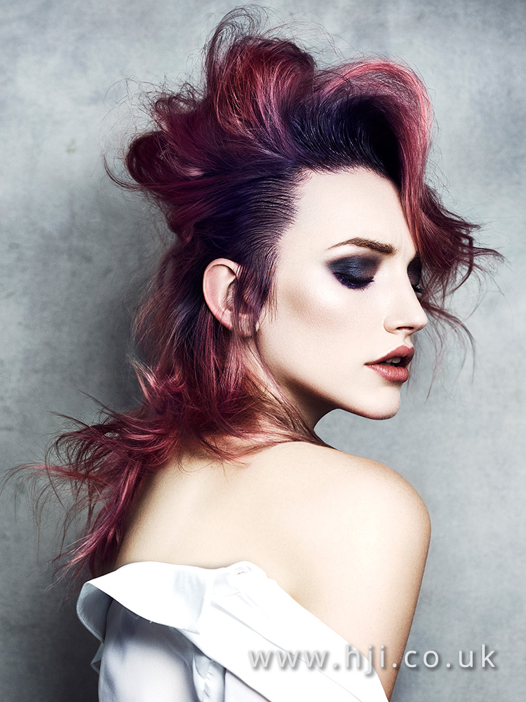 Daniel spiller – southern hairdresser of the year 2017 finalist collection