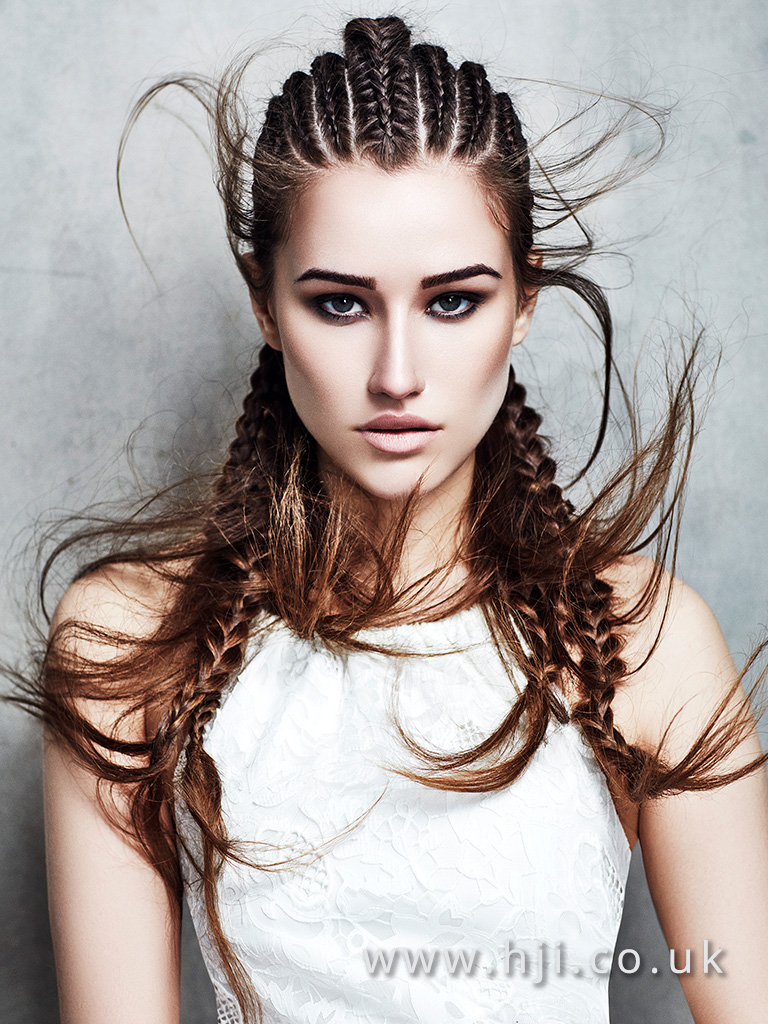 Daniel spiller – southern hairdresser of the year 2017 finalist collection