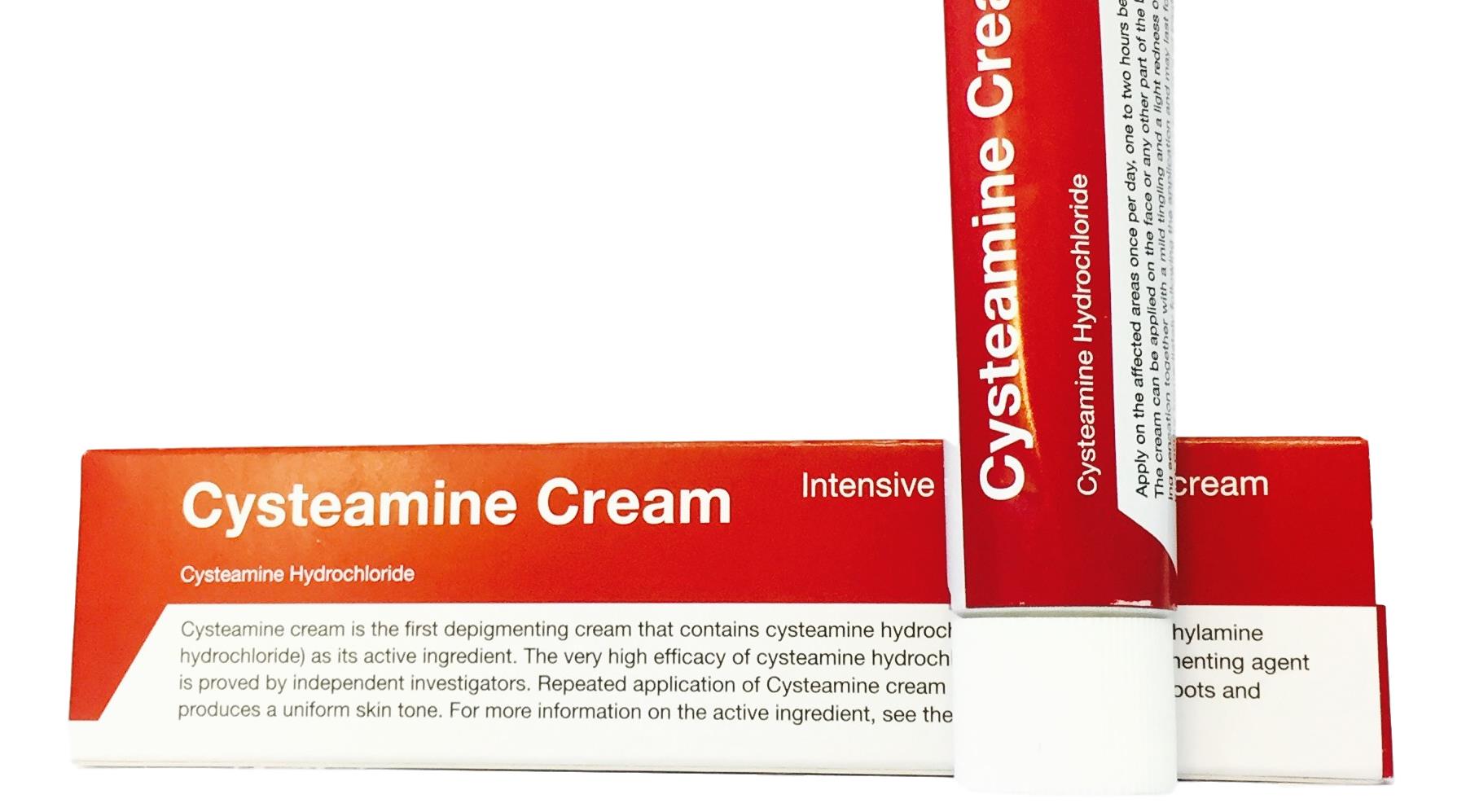 Aesthetic Medicine - Cysteamine Cream now available prescription free