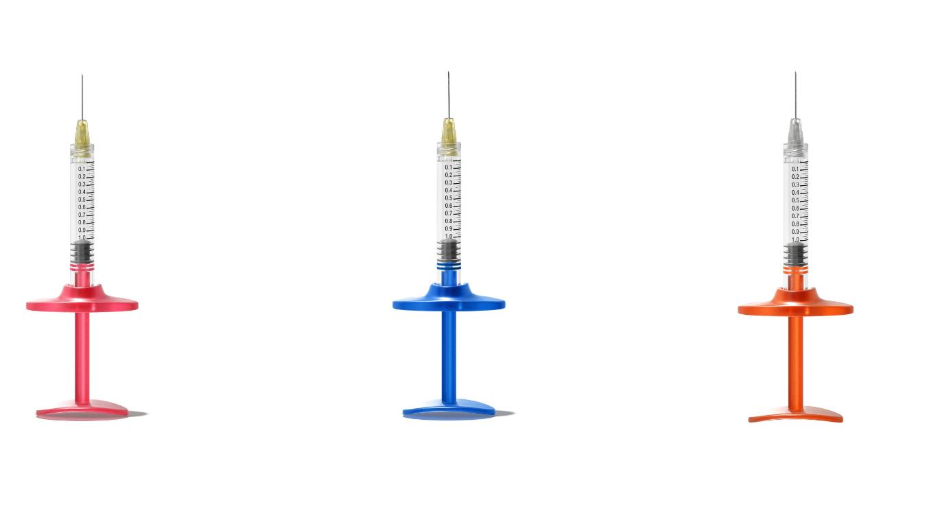 Aesthetic Medicine - Teoxane new syringe colour co-ordinated plungers ...
