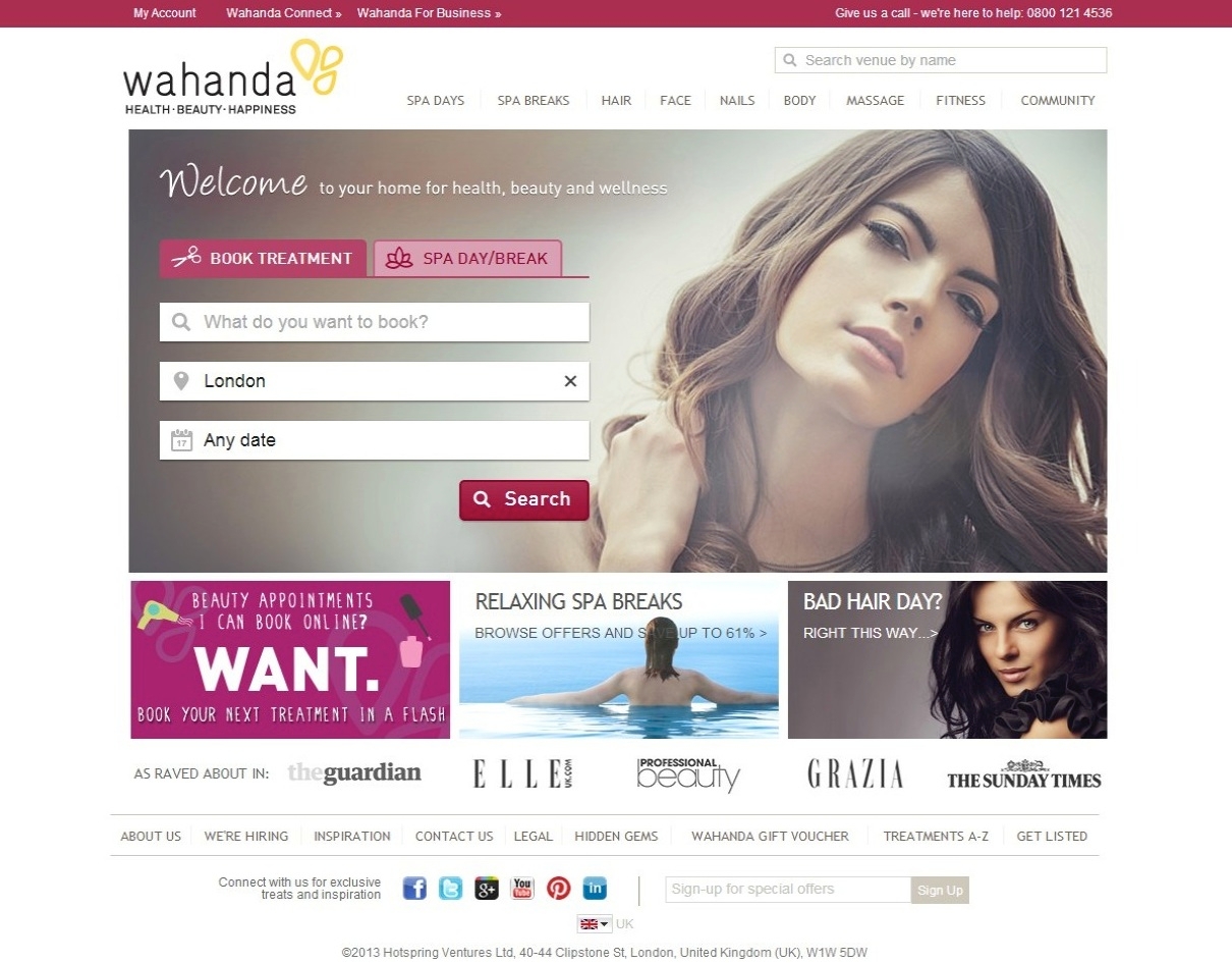 Exclusive offer from Wahanda and Professional Beauty