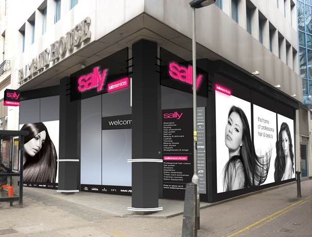 New flagship store for Sally Salon Services