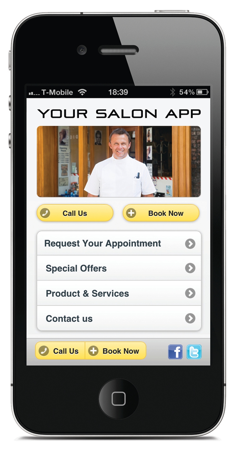 Salon Booking App launches new Mobile and Facebook App for salons