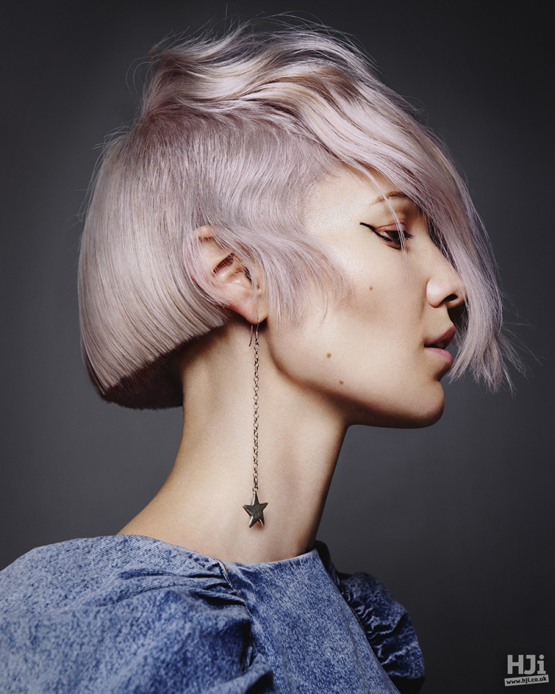 Long lilac fringe