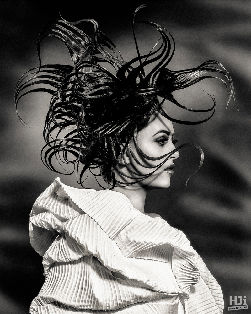 Geometric hair shaping