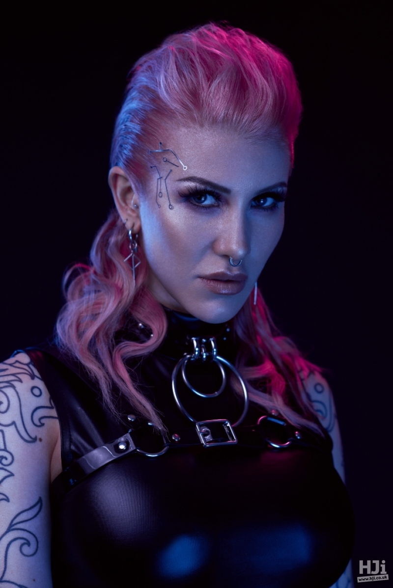 Cyber Punk Bright Pink