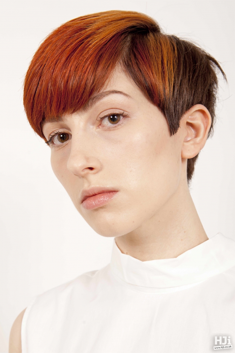 Creative colour tapered cut