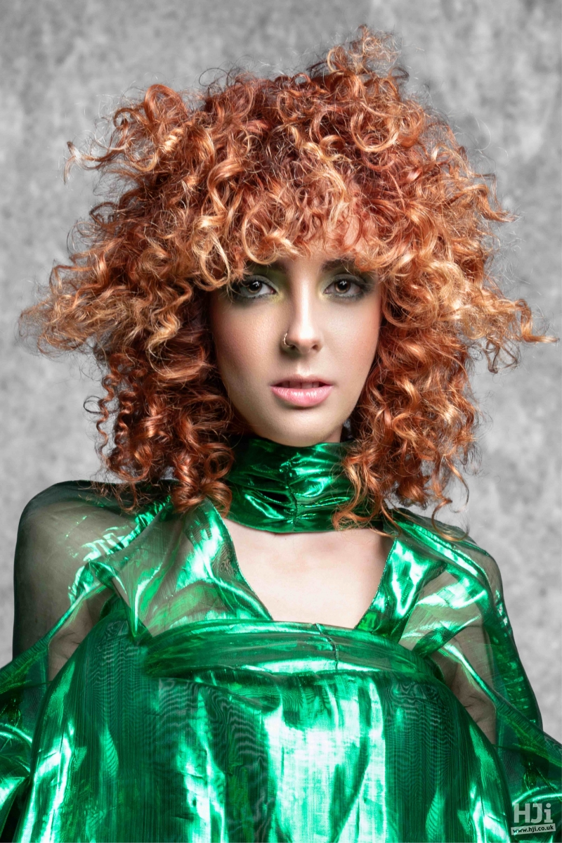 Fiery curls