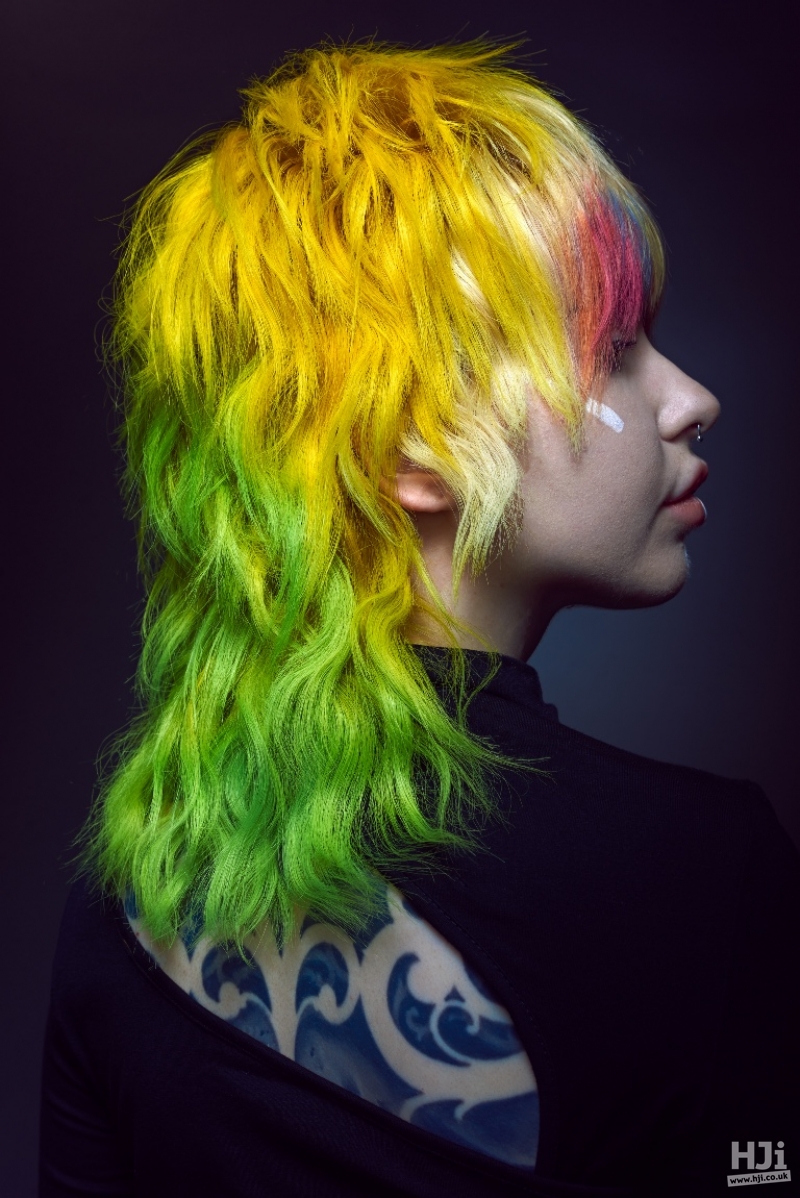 Colourful Mullet